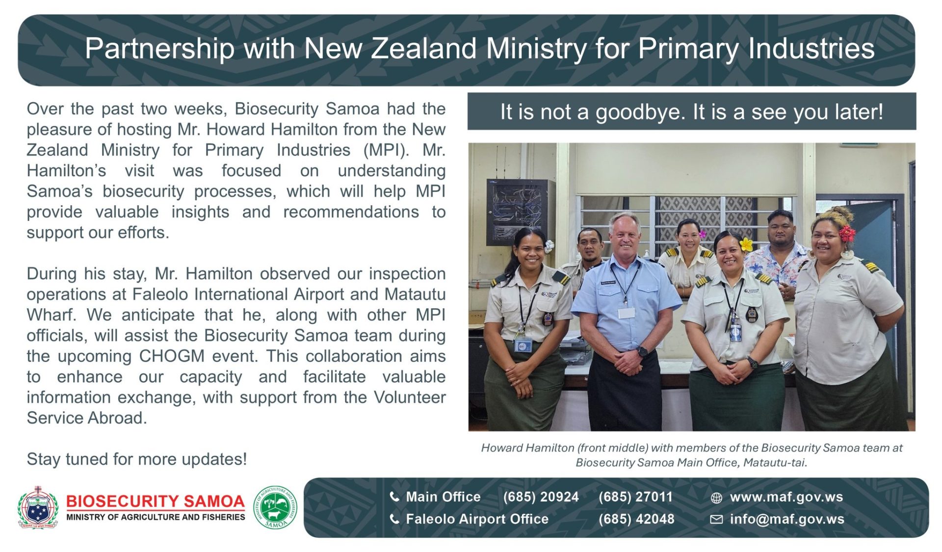 Ministry of Agriculture and Fisheries